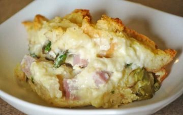 Ham Asparagus Strata Recipe | Faithfully Free
