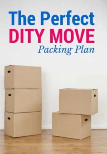 The Perfect DITY Move Packing Plan | Faithfully Free
