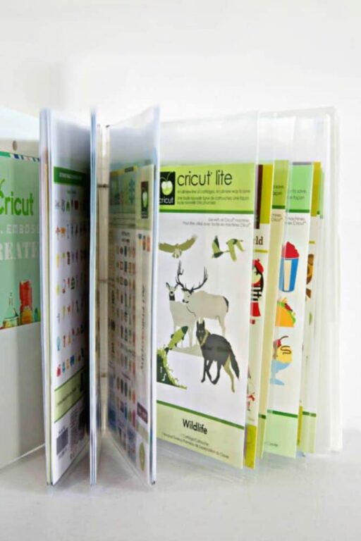 DIY Cricut Cartridge Library | Faithfully Free